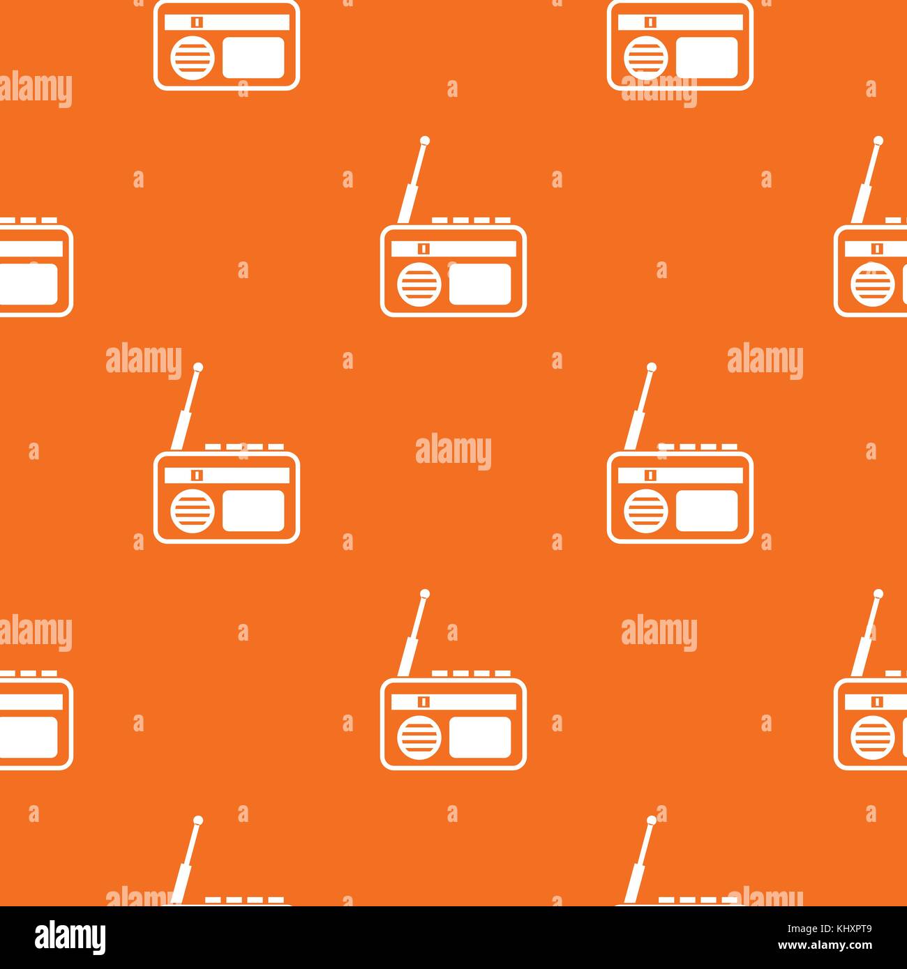 Radio pattern seamless Stock Vector Image & Art - Alamy