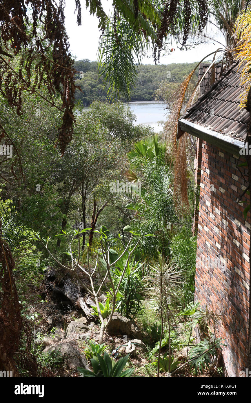 A house next to the Paruna Reserve and overlooking the Georges River in ...