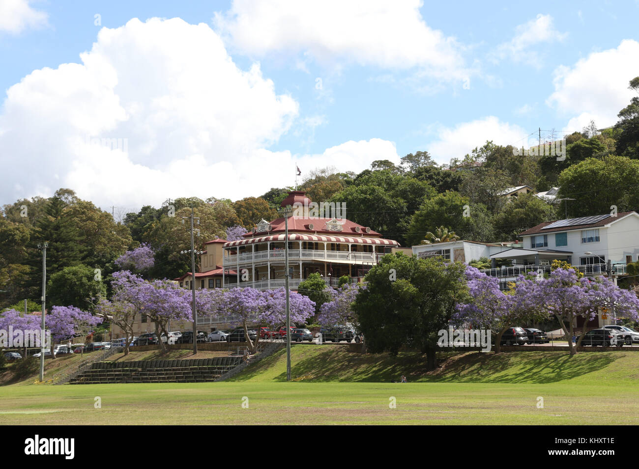 The Como Hotel (built in 1878) on Cremona Road in the suburb of Como in ...