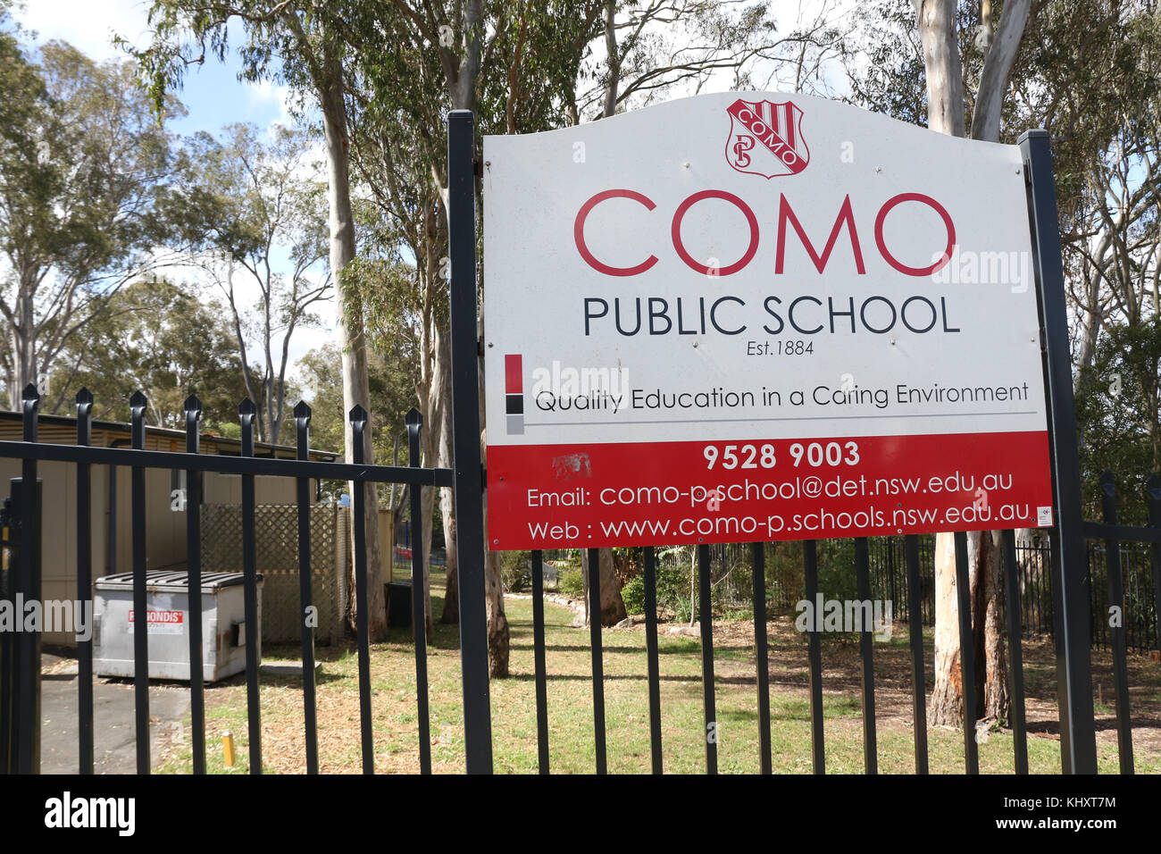 Como Public School in Como, Sutherland Shire Stock Photo - Alamy