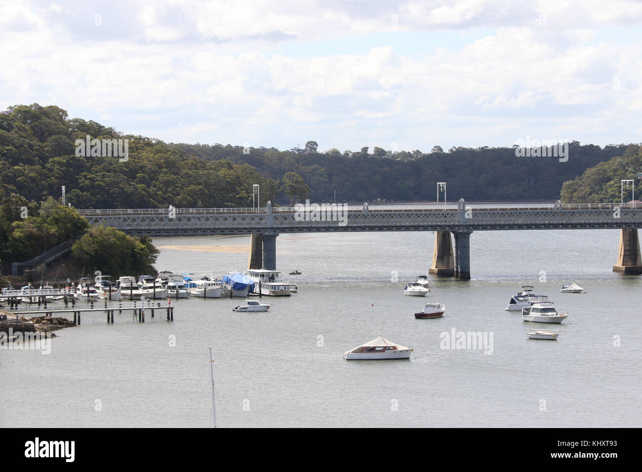 The Como Bridge across the Georges River, which links Sutherland Shire ...