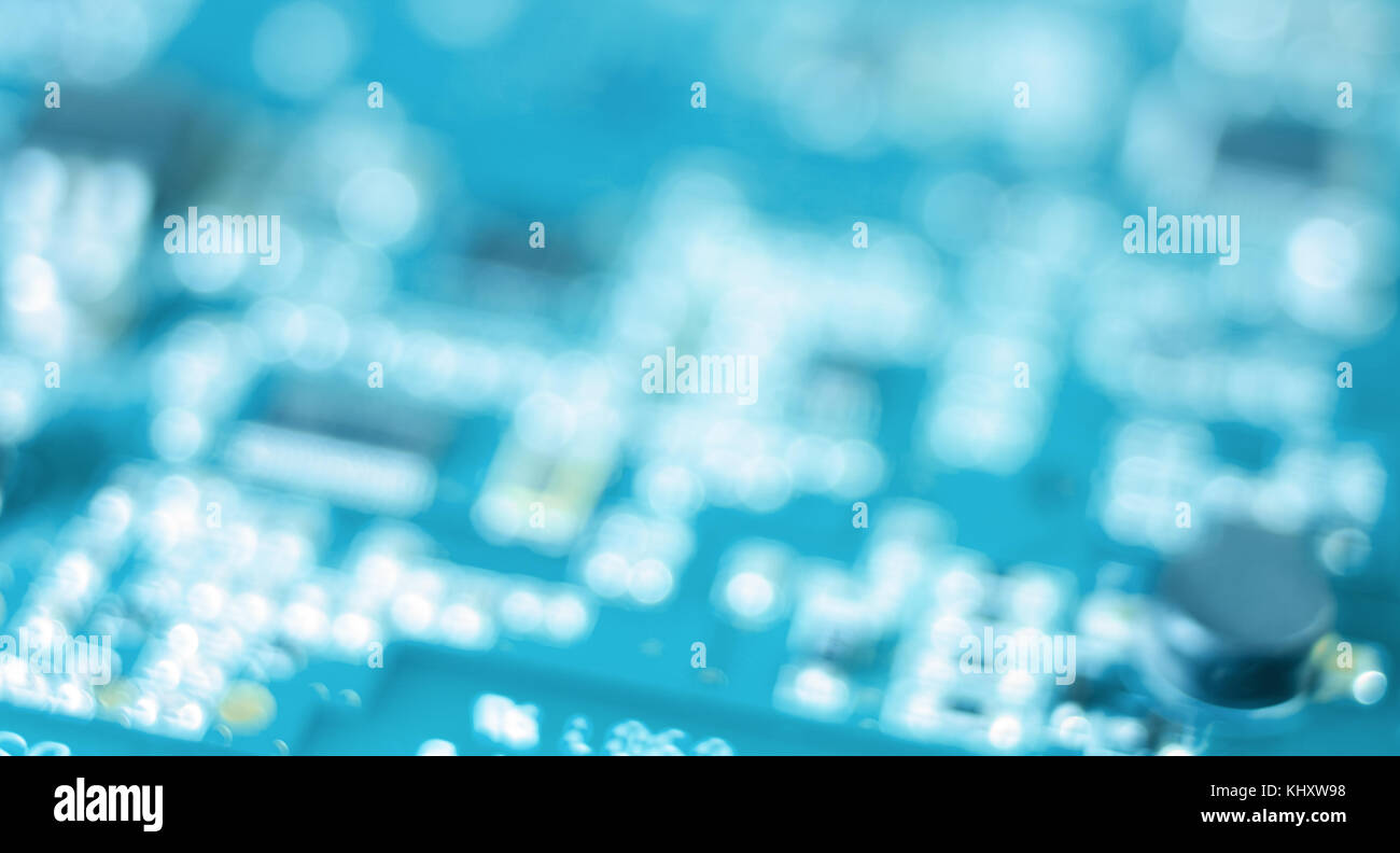 Defocused technology backdrop idea Stock Photo - Alamy
