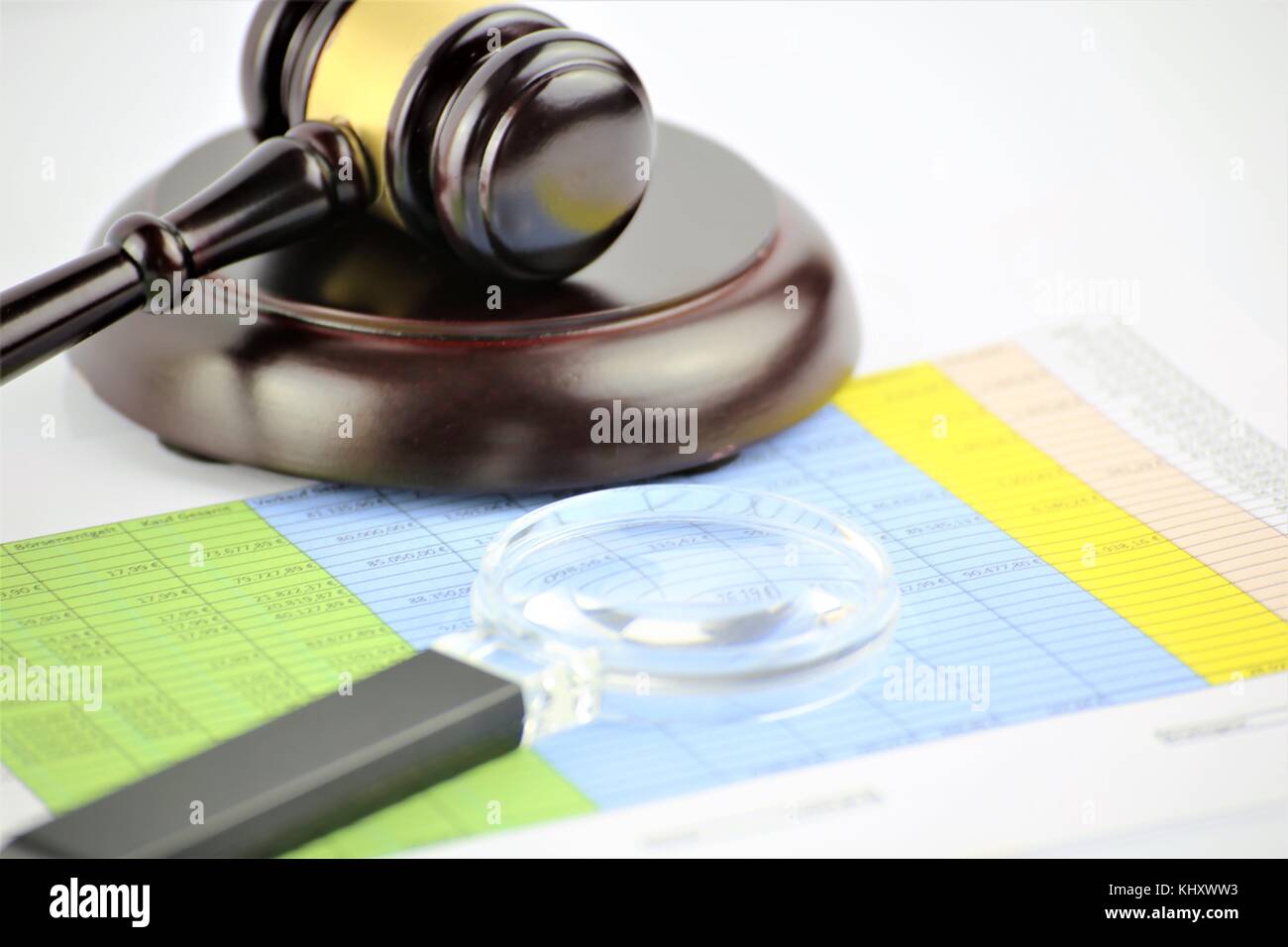 An concept Image of a economy law - justice Stock Photo - Alamy