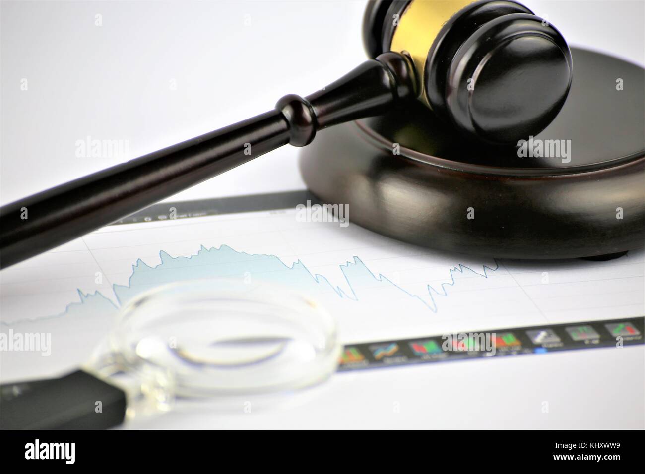 An concept Image of a economy law - justice Stock Photo - Alamy