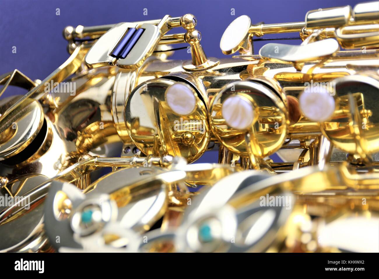 An Image of a Saxophone - music Stock Photo - Alamy