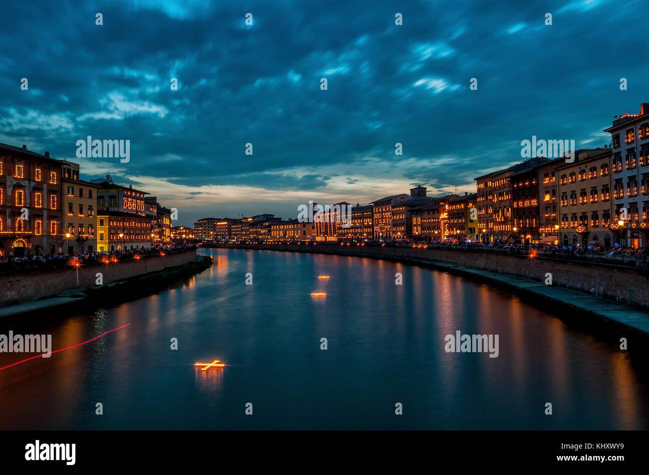 Luminara di San Ranieri, Pisa, Tuscany, Italy Stock Photo - Alamy