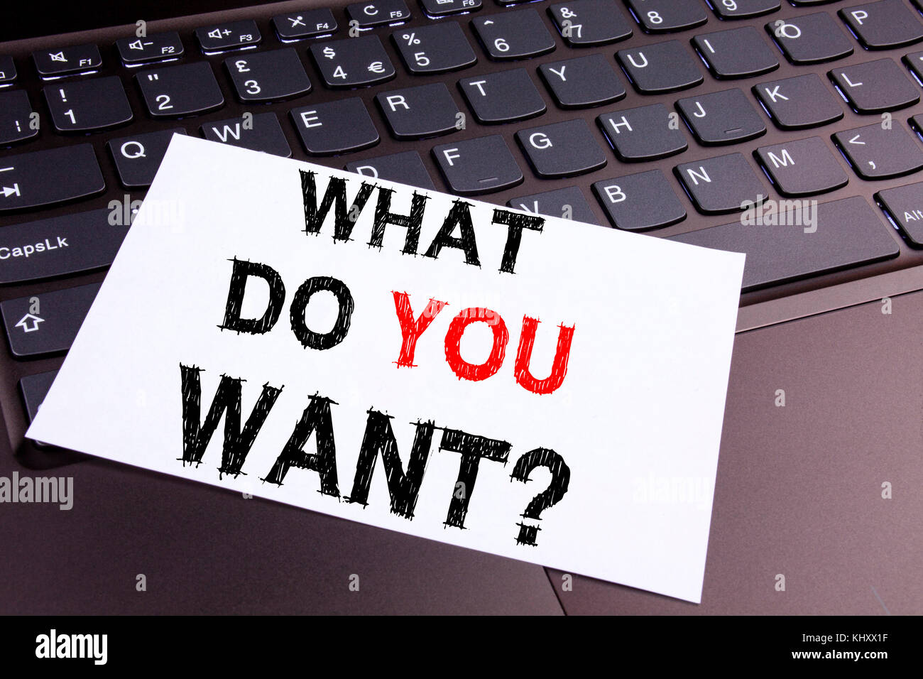 Word writing Question What Do You Want in the office with surroundings ...