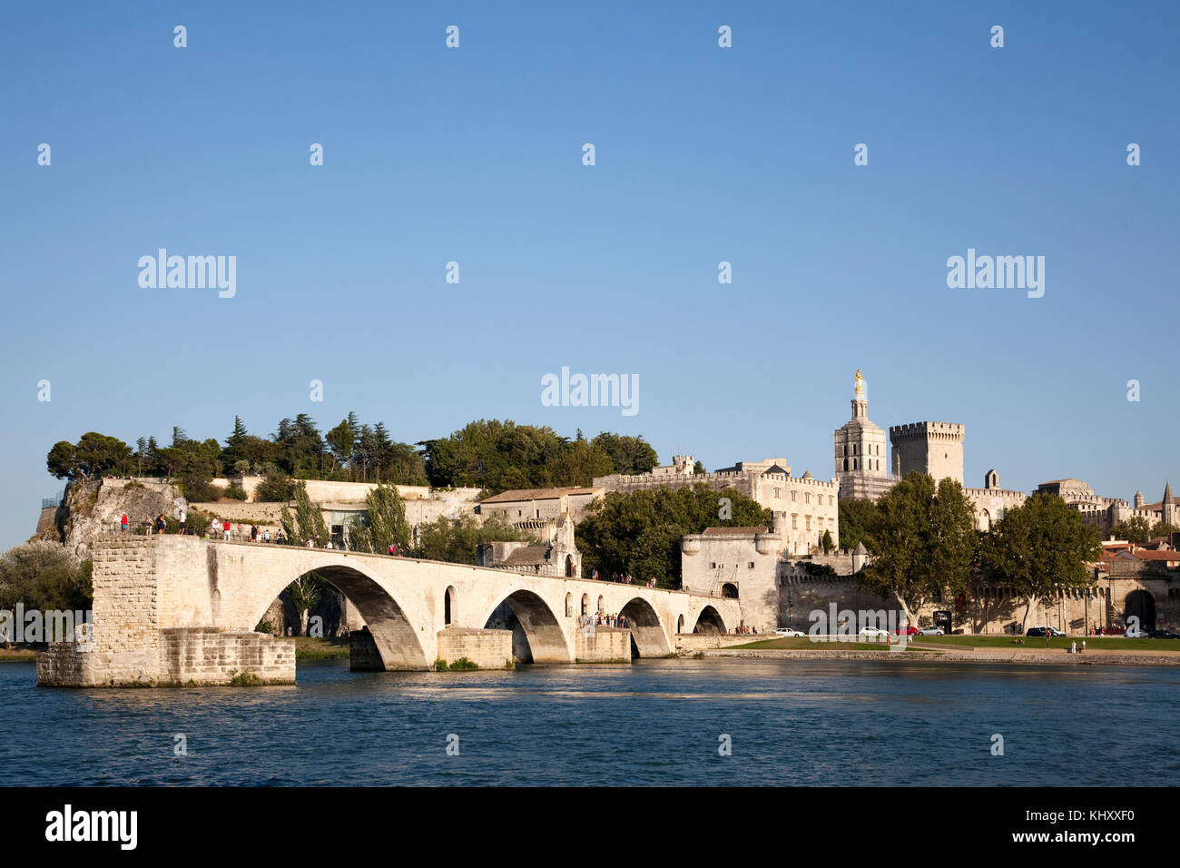 Avignon river view hi-res stock photography and images - Alamy