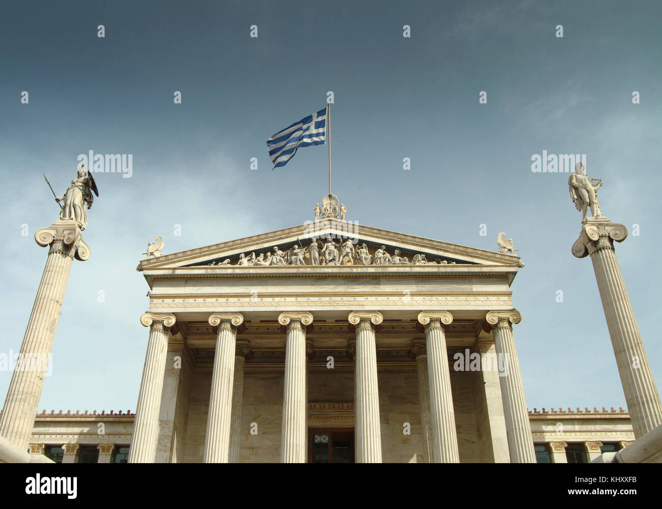 Academy of Athens, Athens, Attiki, Greece, Europe Stock Photo - Alamy