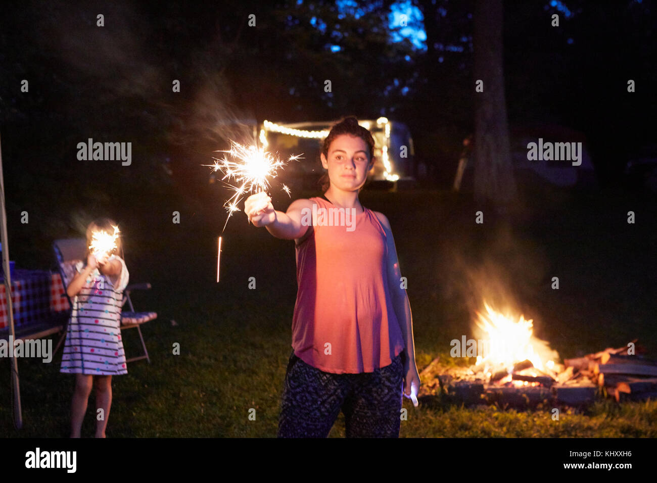 Only children camp hi-res stock photography and images - Alamy