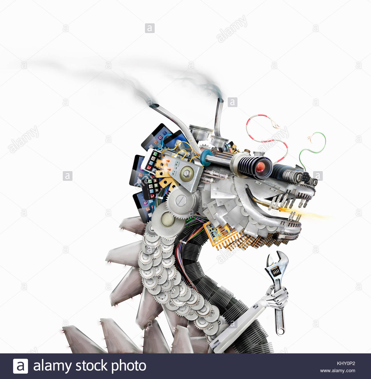 Chinese Dragon Illustration Stock Photos & Chinese Dragon Illustration ...