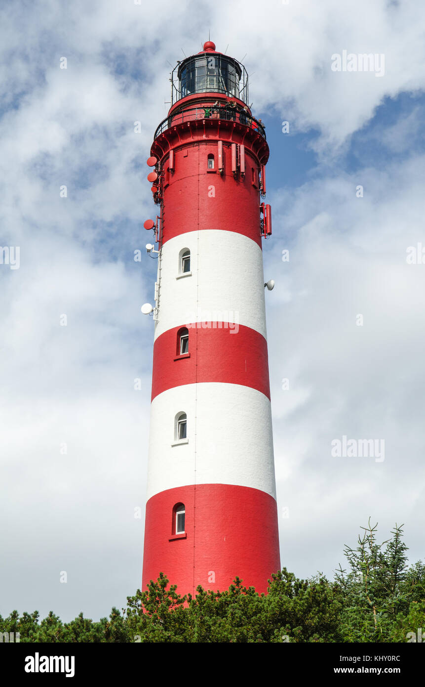 Lighthouse Red And White