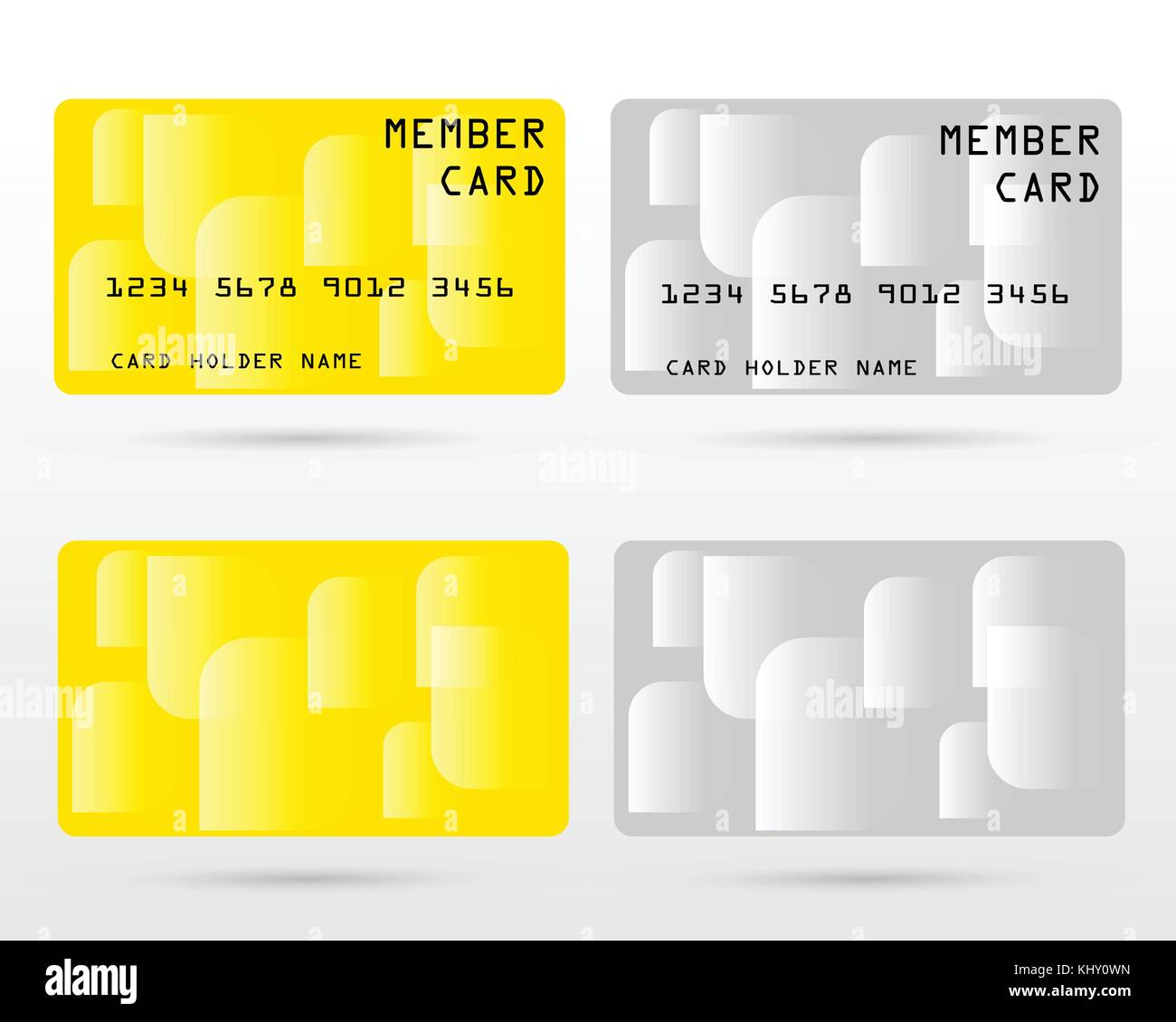 member card, business VIP card, design for privilege member,vector ...