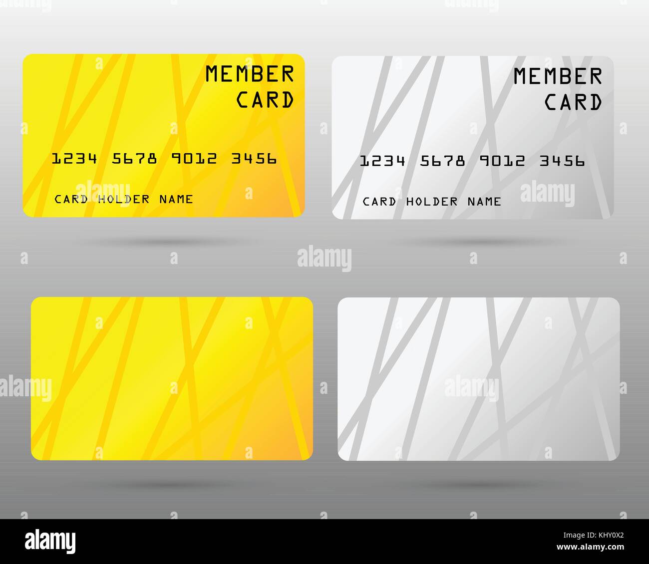 member card, business VIP card, design for privilege member,vector ...