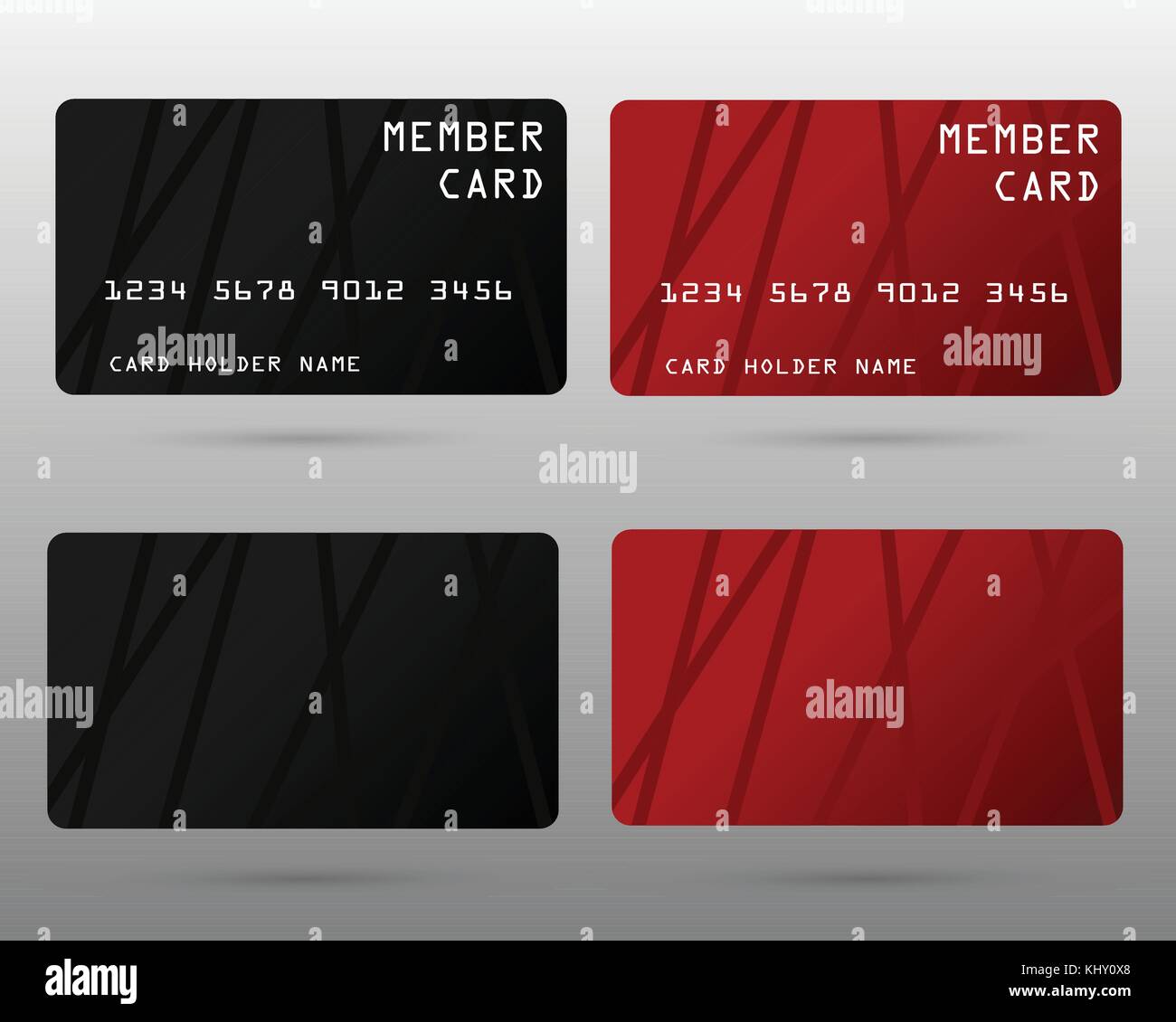 member card, business VIP card, design for privilege member,vector ...