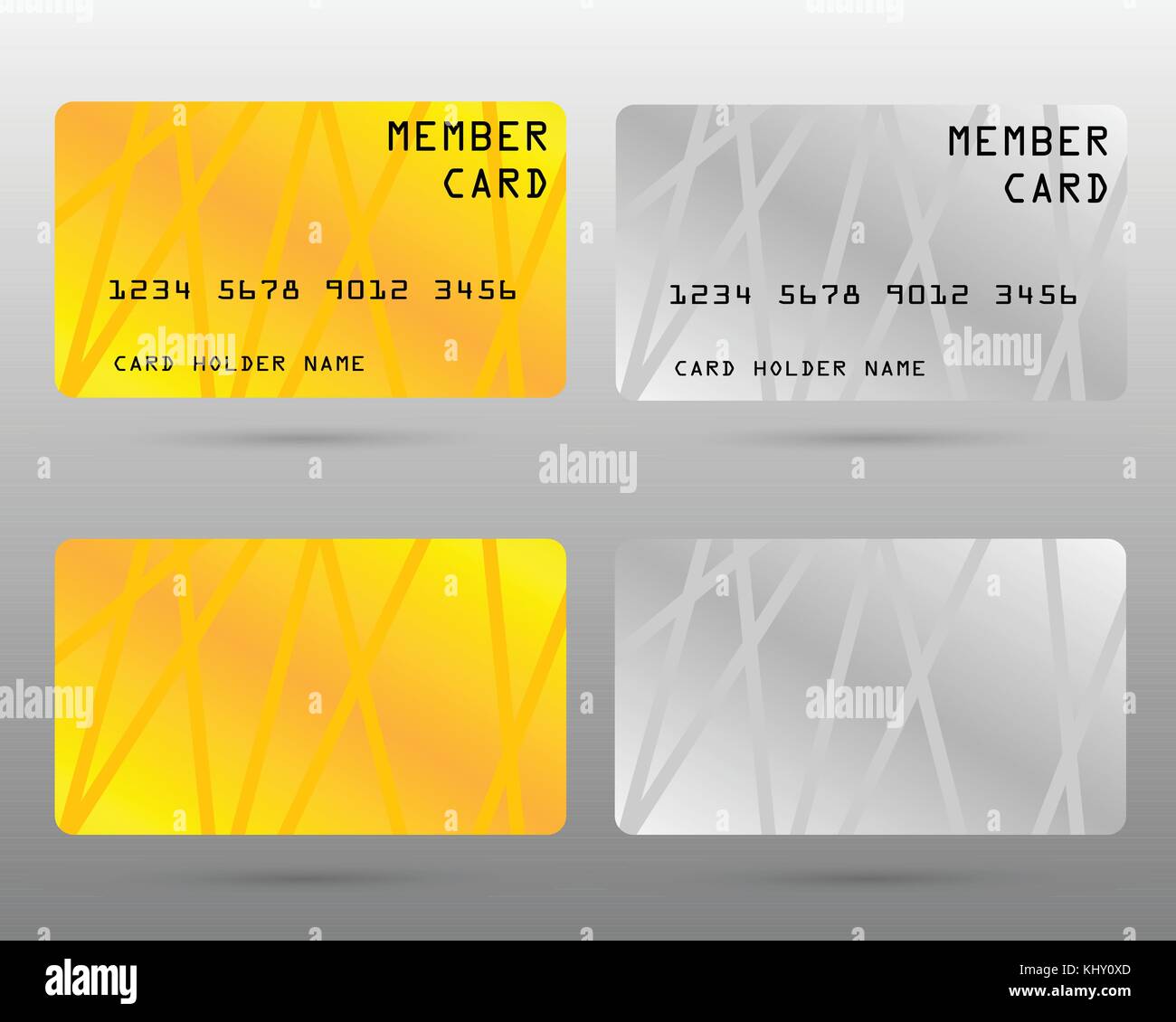 member card, business VIP card, design for privilege member,vector ...