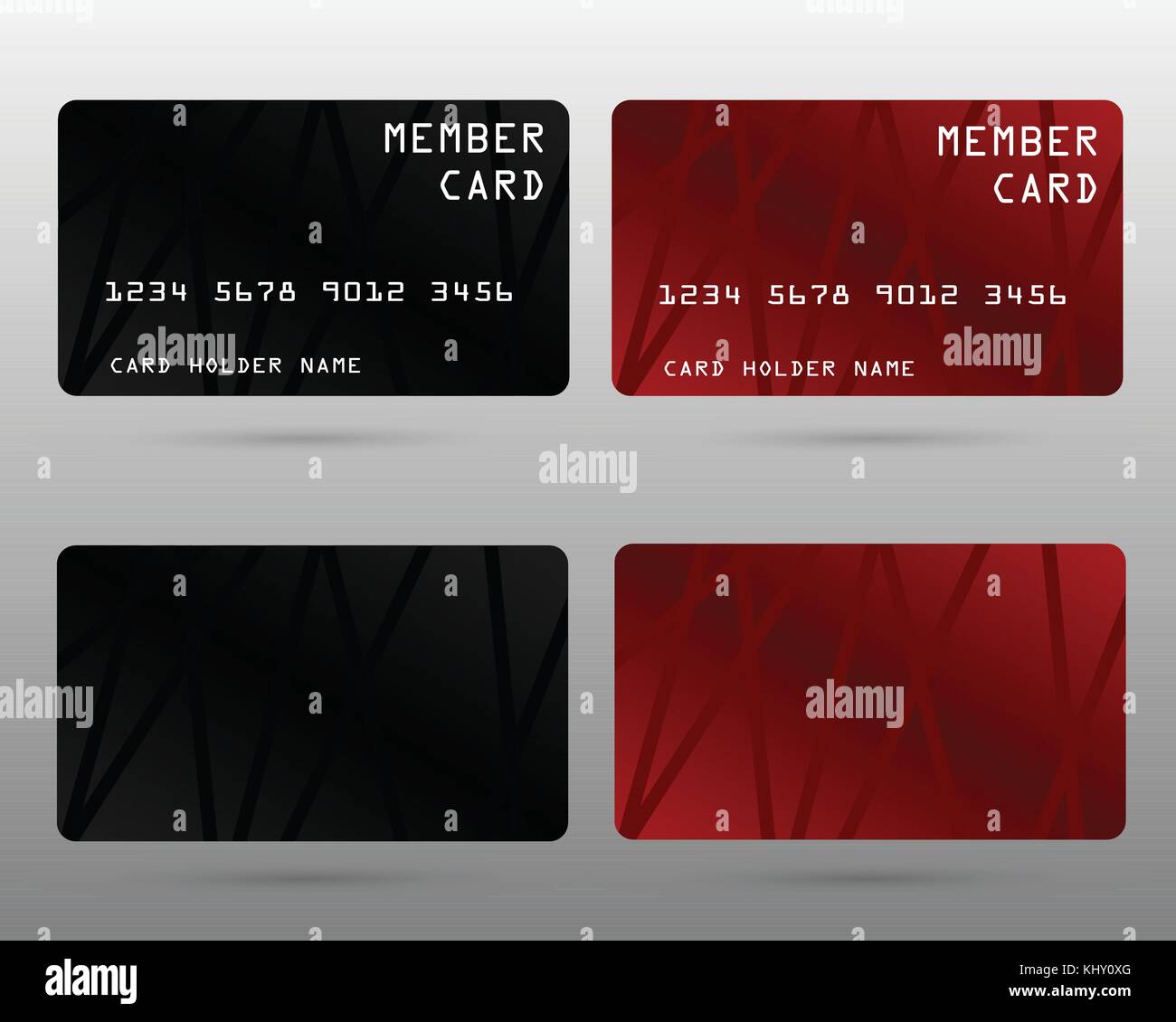 member card, business VIP card, design for privilege member,vector ...