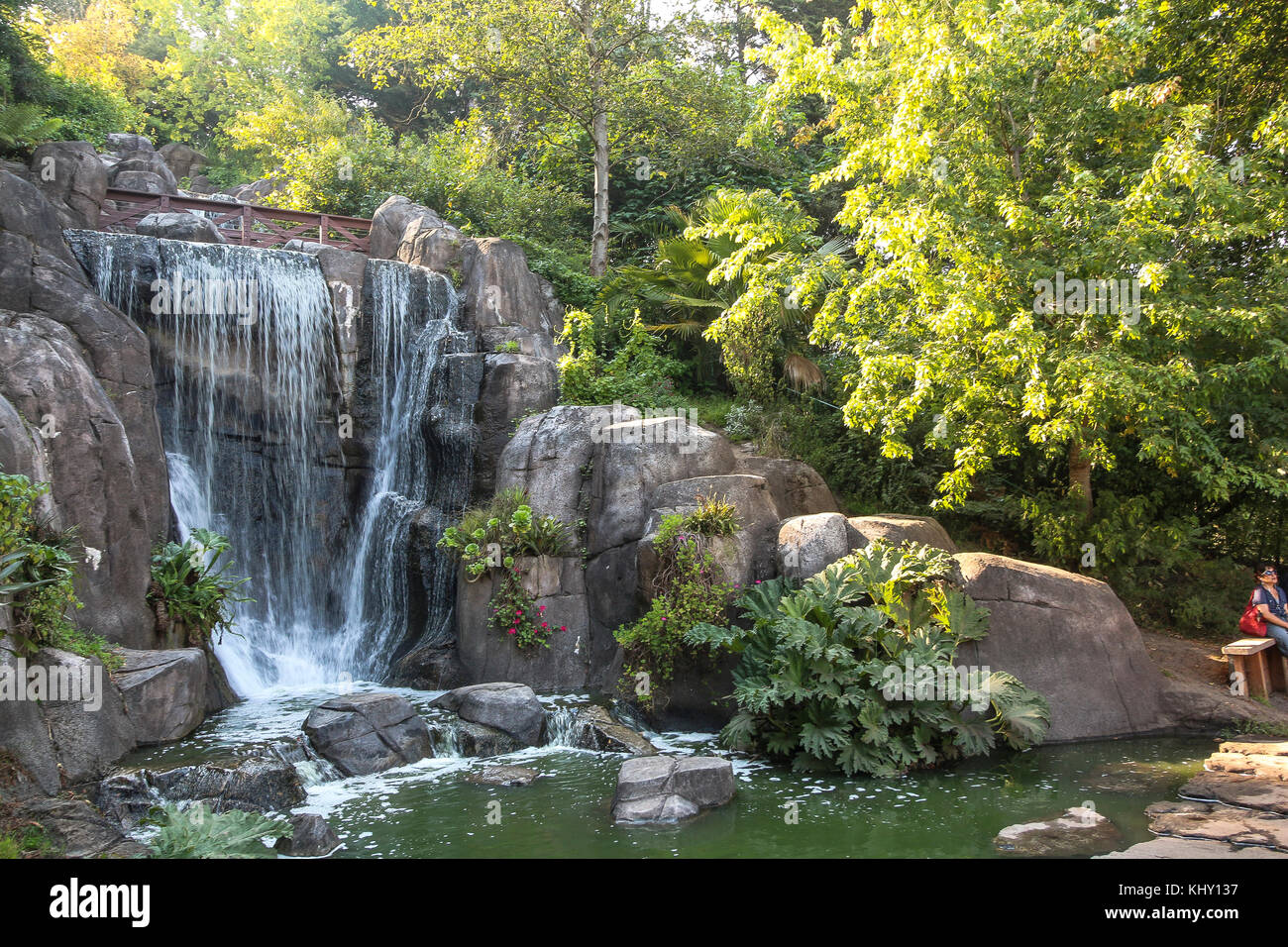 Waterfall in Golden Gate Park, San Francisco Stock Photo - Alamy