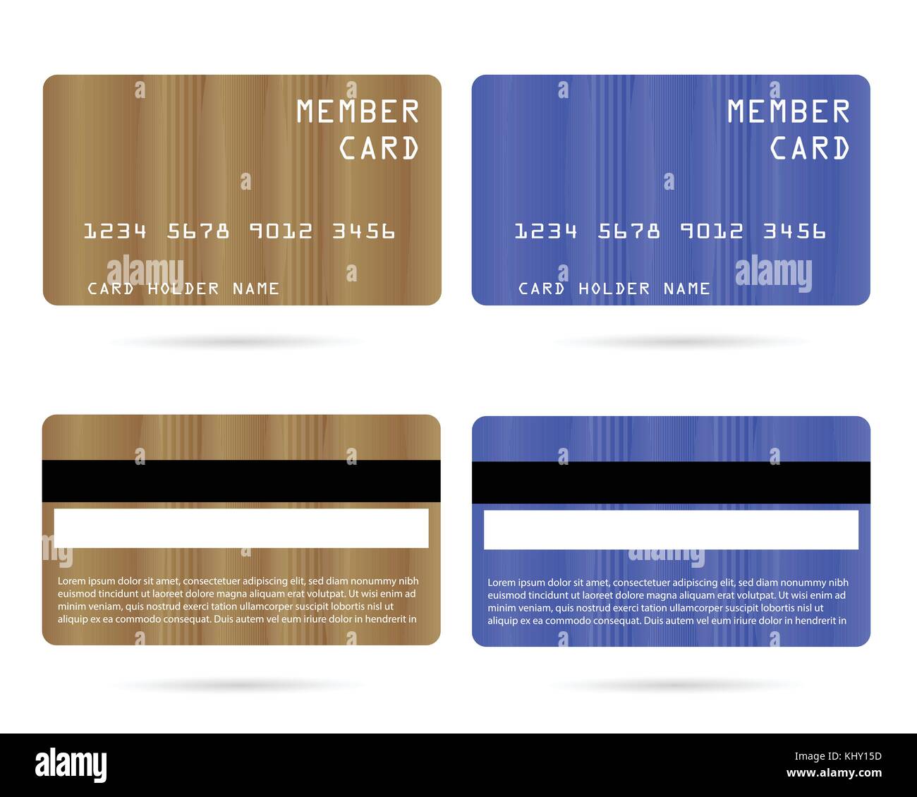 member card, business VIP card, design for privilege member,vector ...