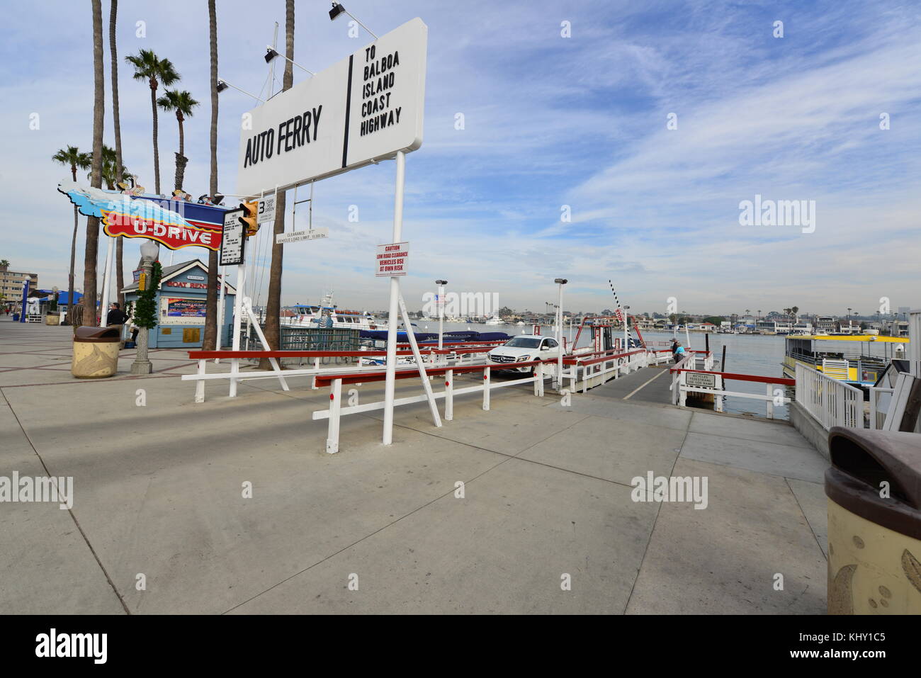 Balboa island ferry hi-res stock photography and images - Alamy