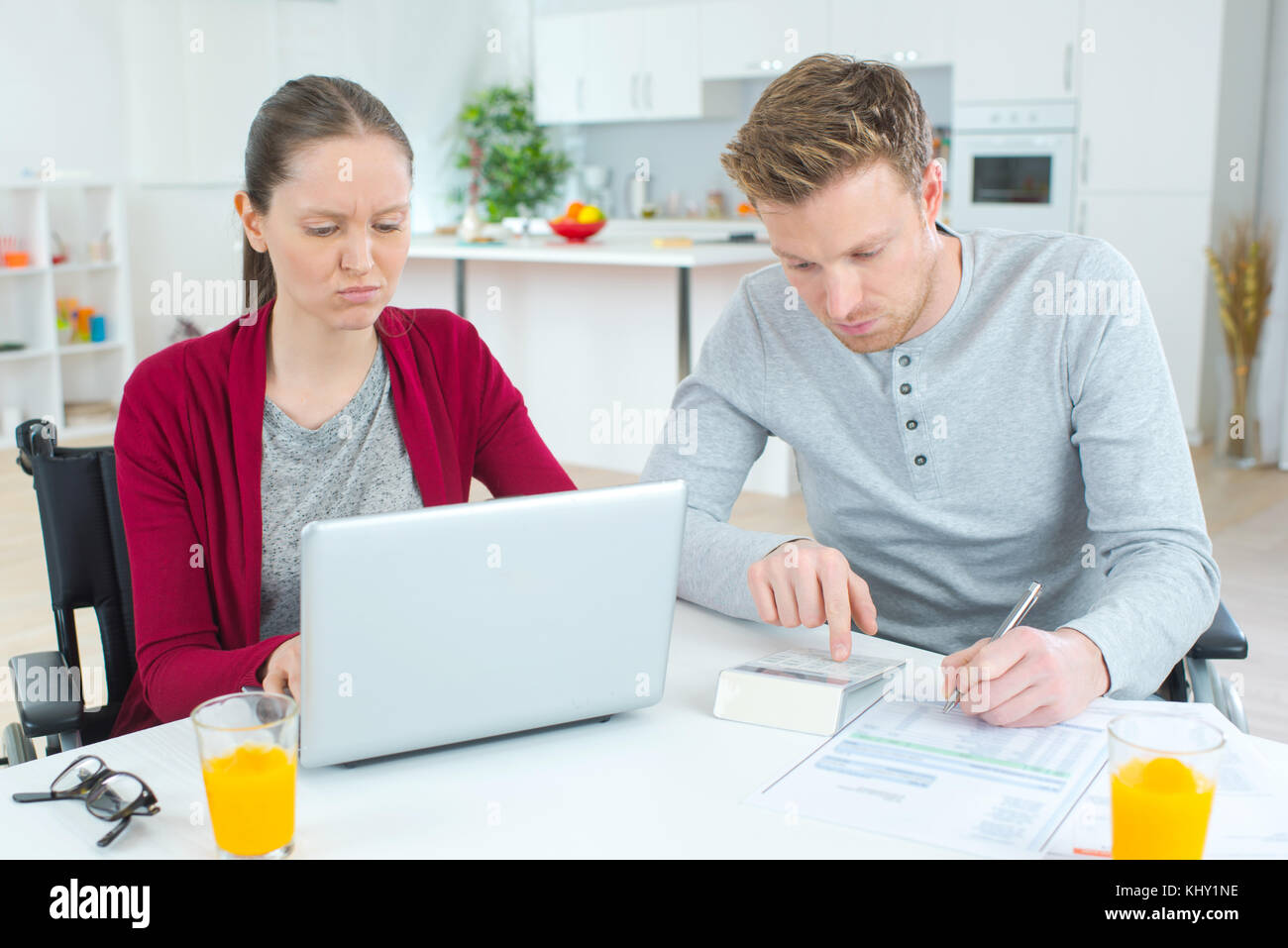 couple having financial problem Stock Photo - Alamy