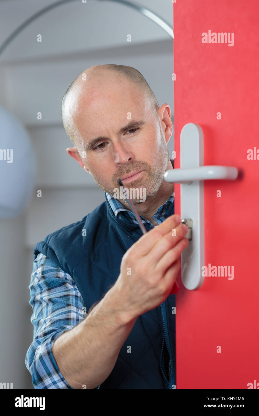 Lock smith hi-res stock photography and images - Alamy
