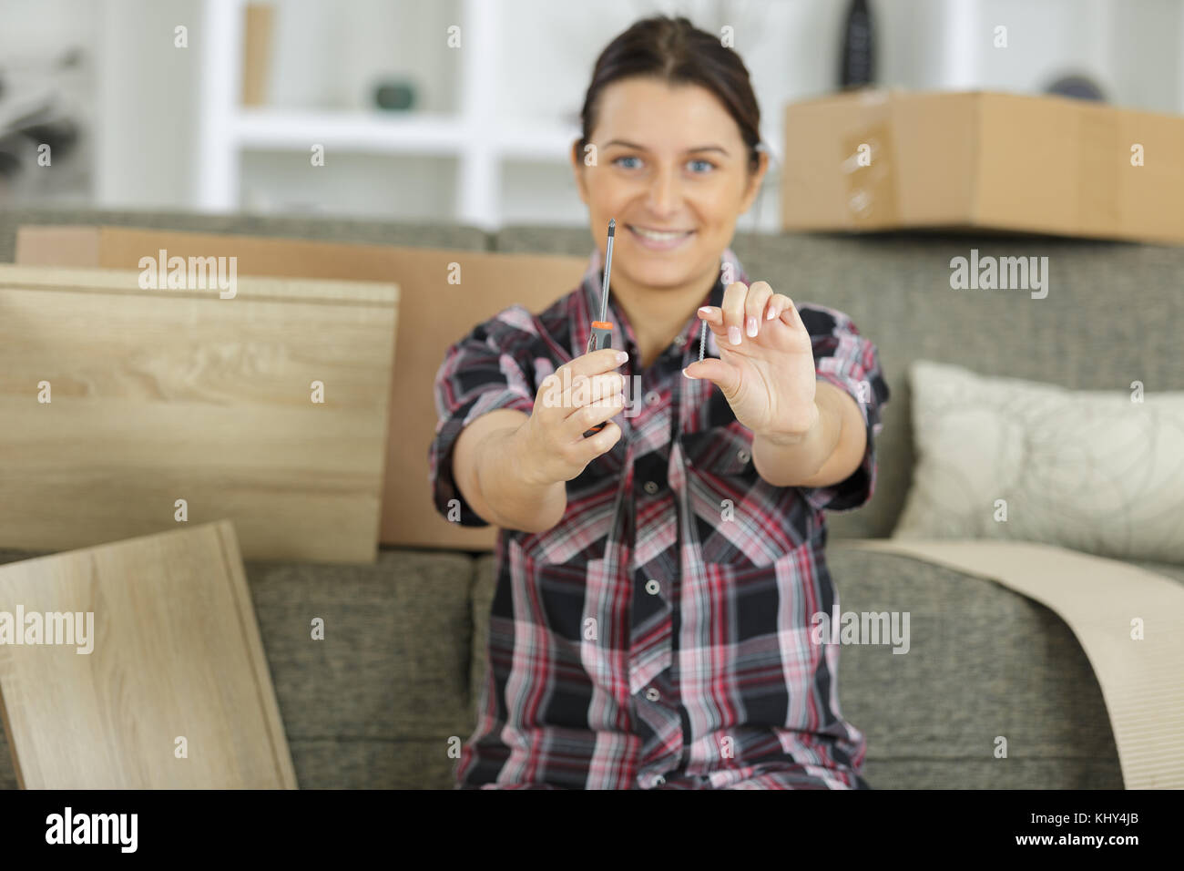 Self assembly kitchen hi-res stock photography and images - Alamy