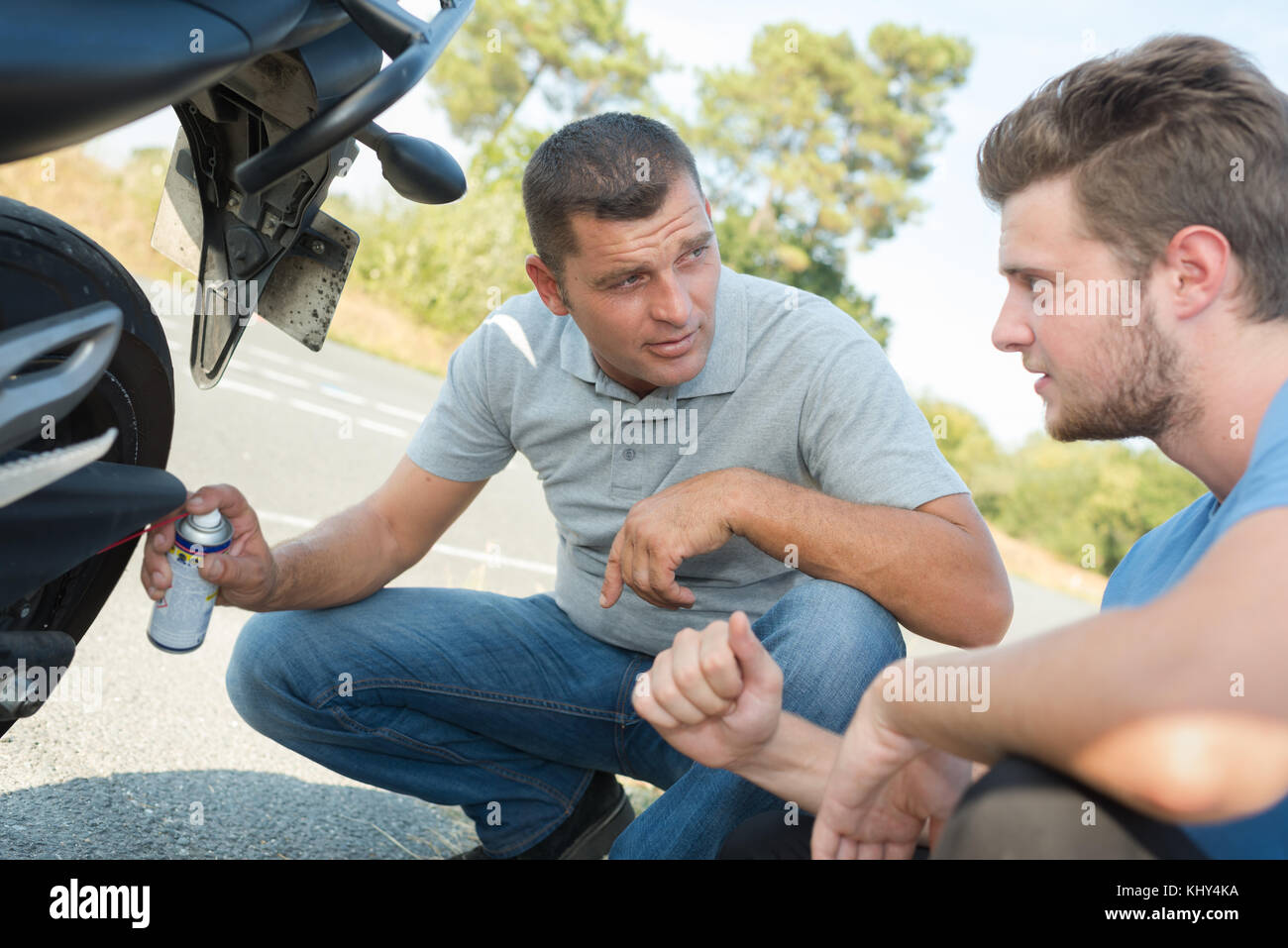Passing motorcycle hi-res stock photography and images - Alamy