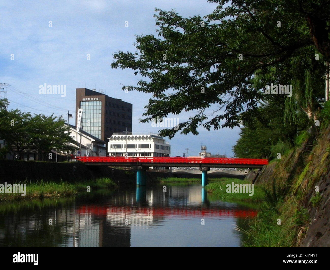 Tsuruoka Miyuki Bridge 02 Stock Photo - Alamy
