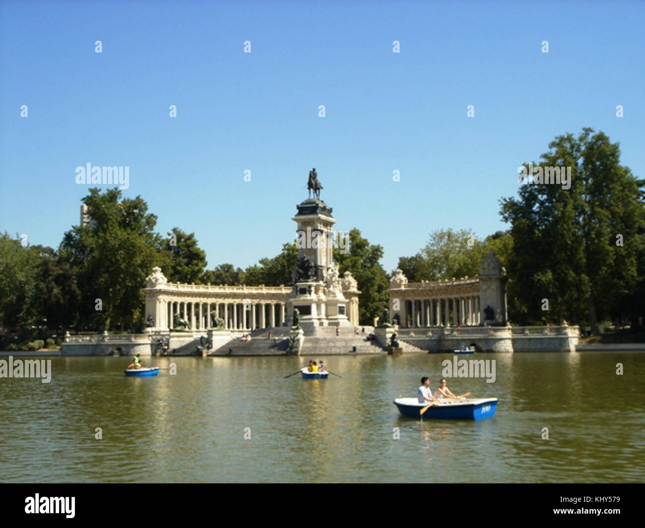 Parque del Retiro 2 Stock Photo - Alamy