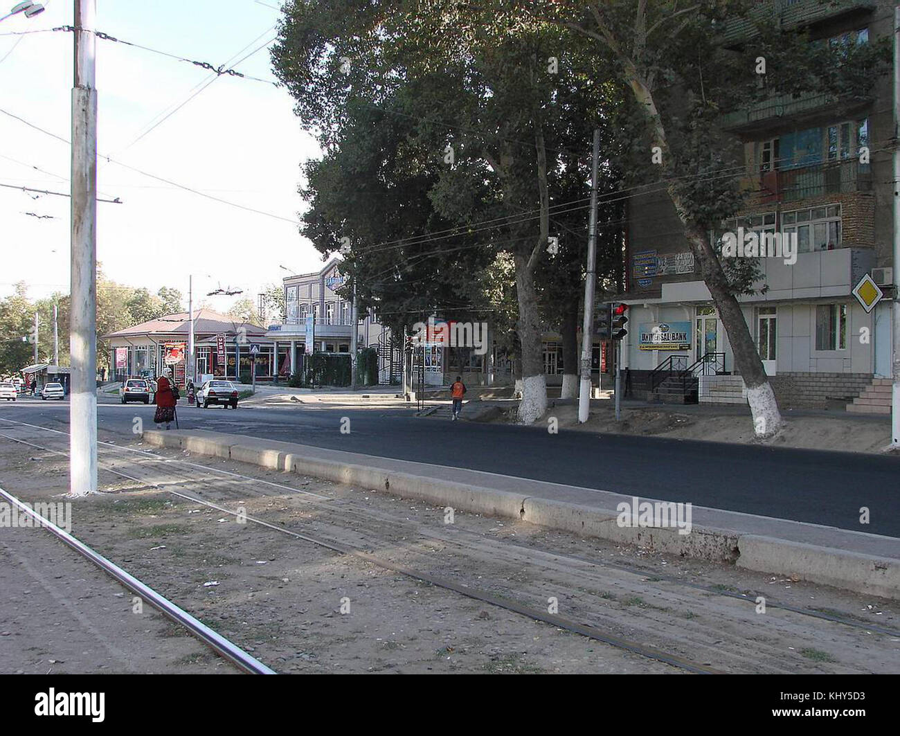 Tashkent Chilanzar Pionersky Mukimi Stock Photo - Alamy