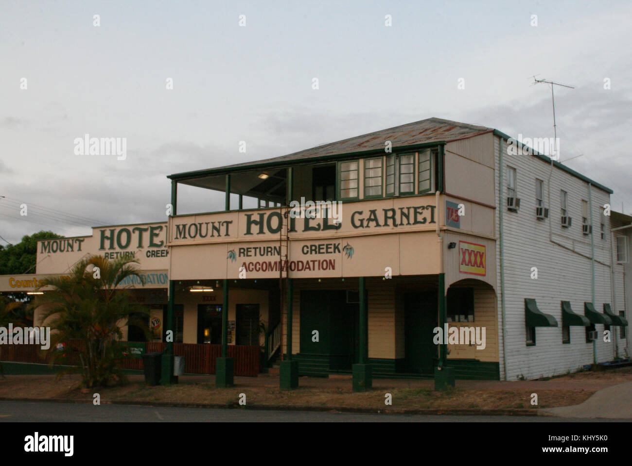 The Mount Garnet Hotel, located in North Queensland, Australia, is a ...