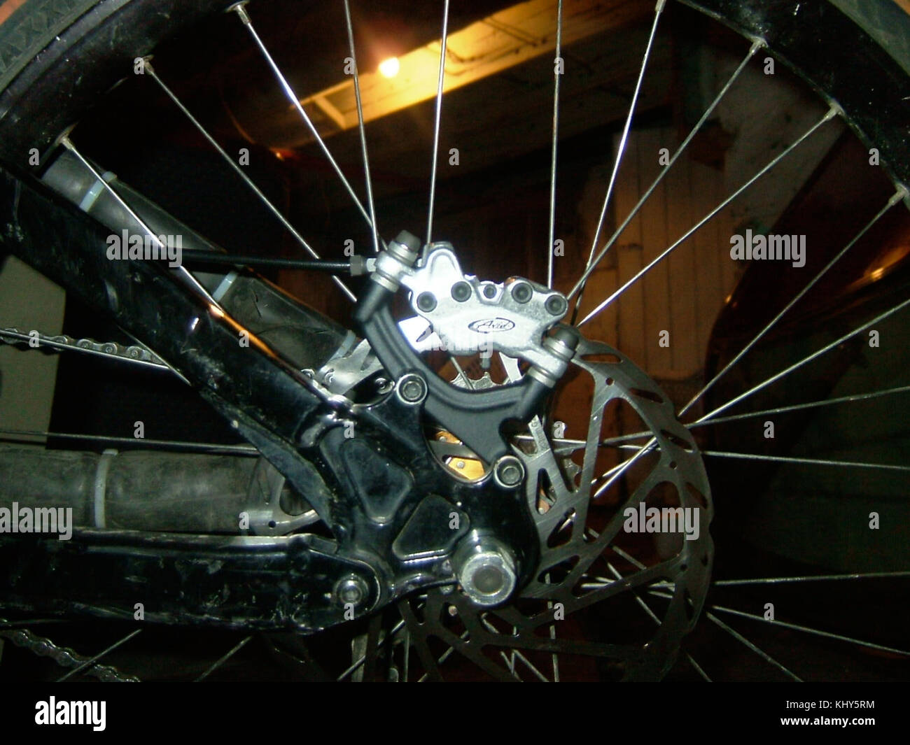 Avid Code 2008 Caliper and Disc Stock Photo - Alamy