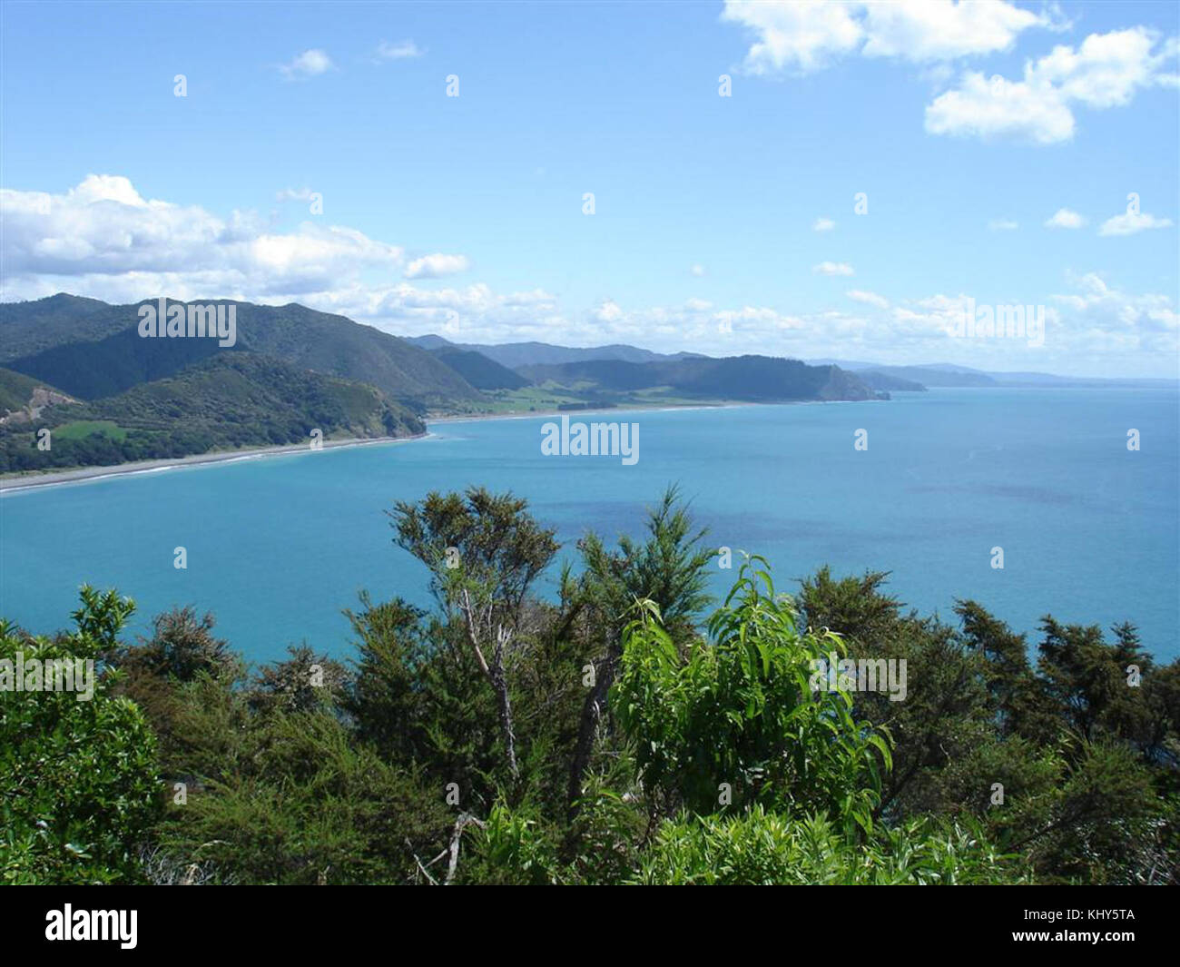 Maraenui Hill Lookout Stock Photo - Alamy