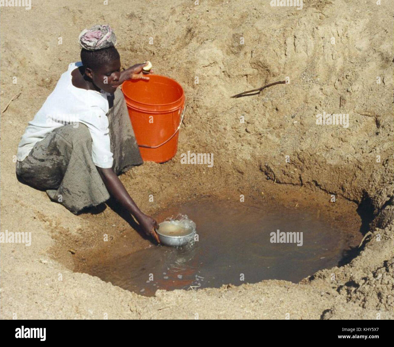 Mwamongu water source Stock Photo - Alamy