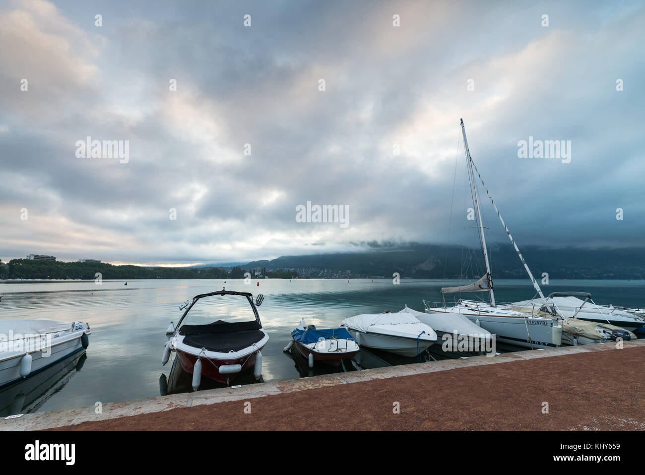 Lake Annecy, Annecy, French Alps, France Stock Photo - Alamy