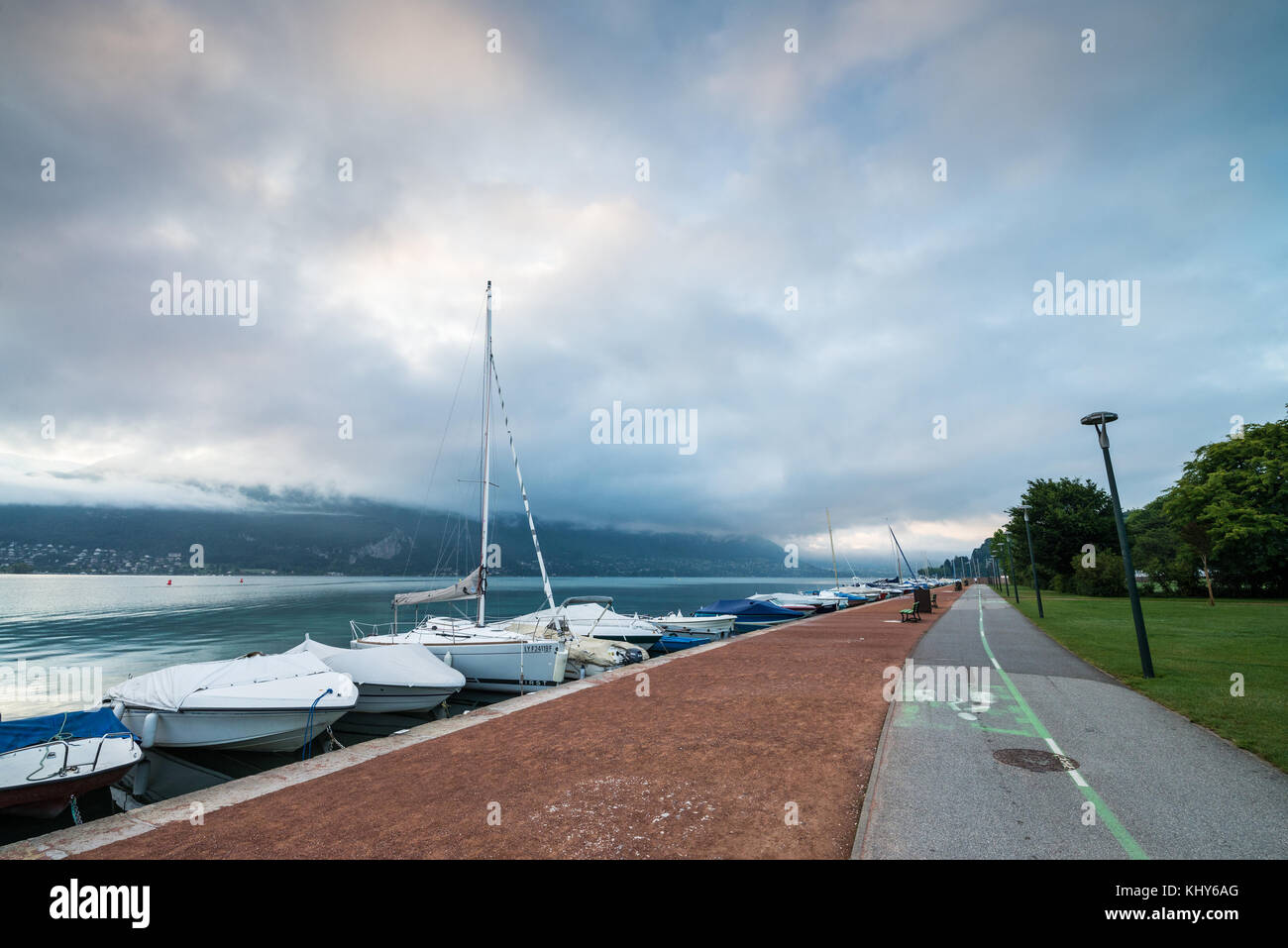 Lake Annecy, Annecy, French Alps, France Stock Photo - Alamy