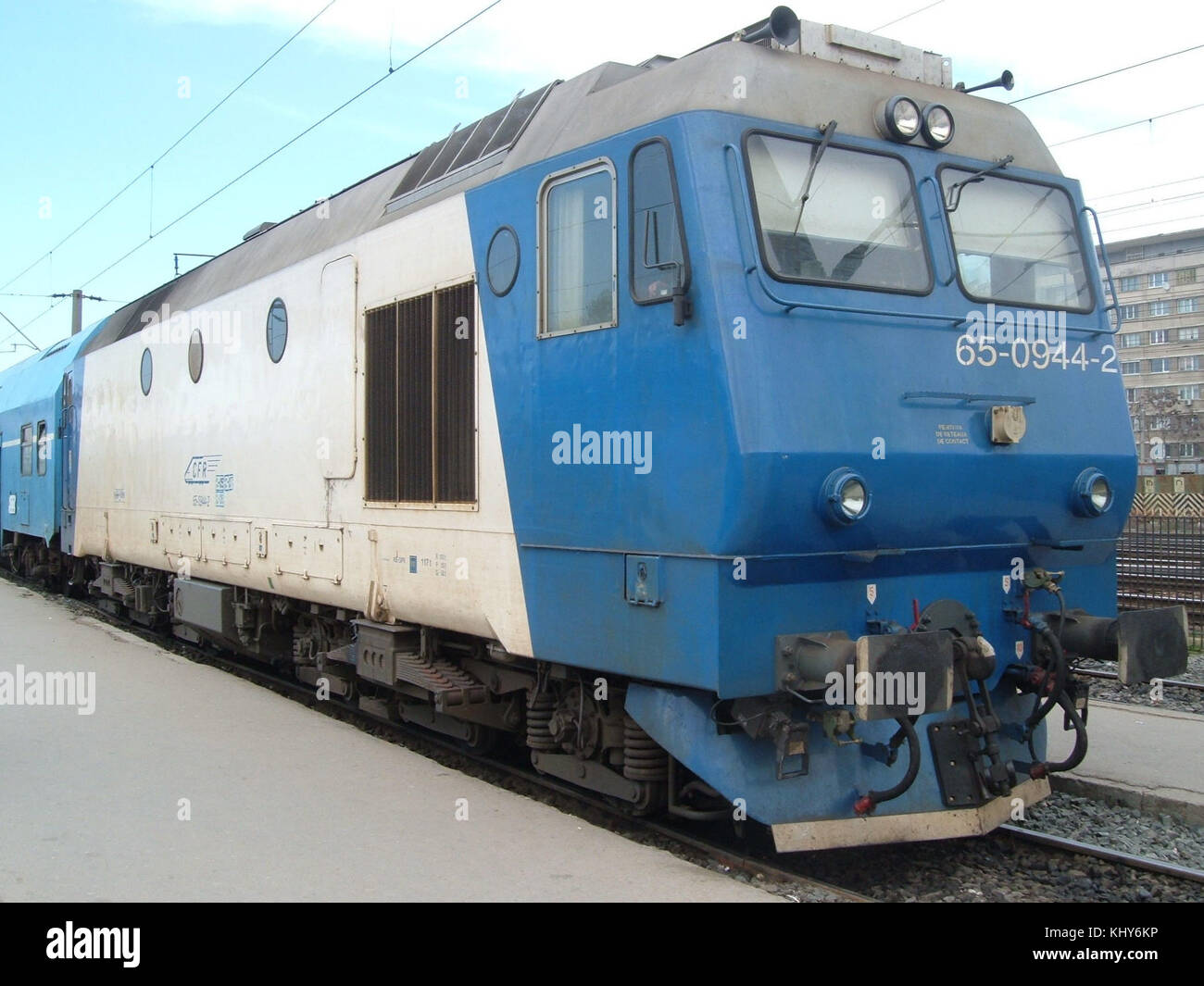 CFR Class 65 locomotive 65-0944-2 Stock Photo - Alamy