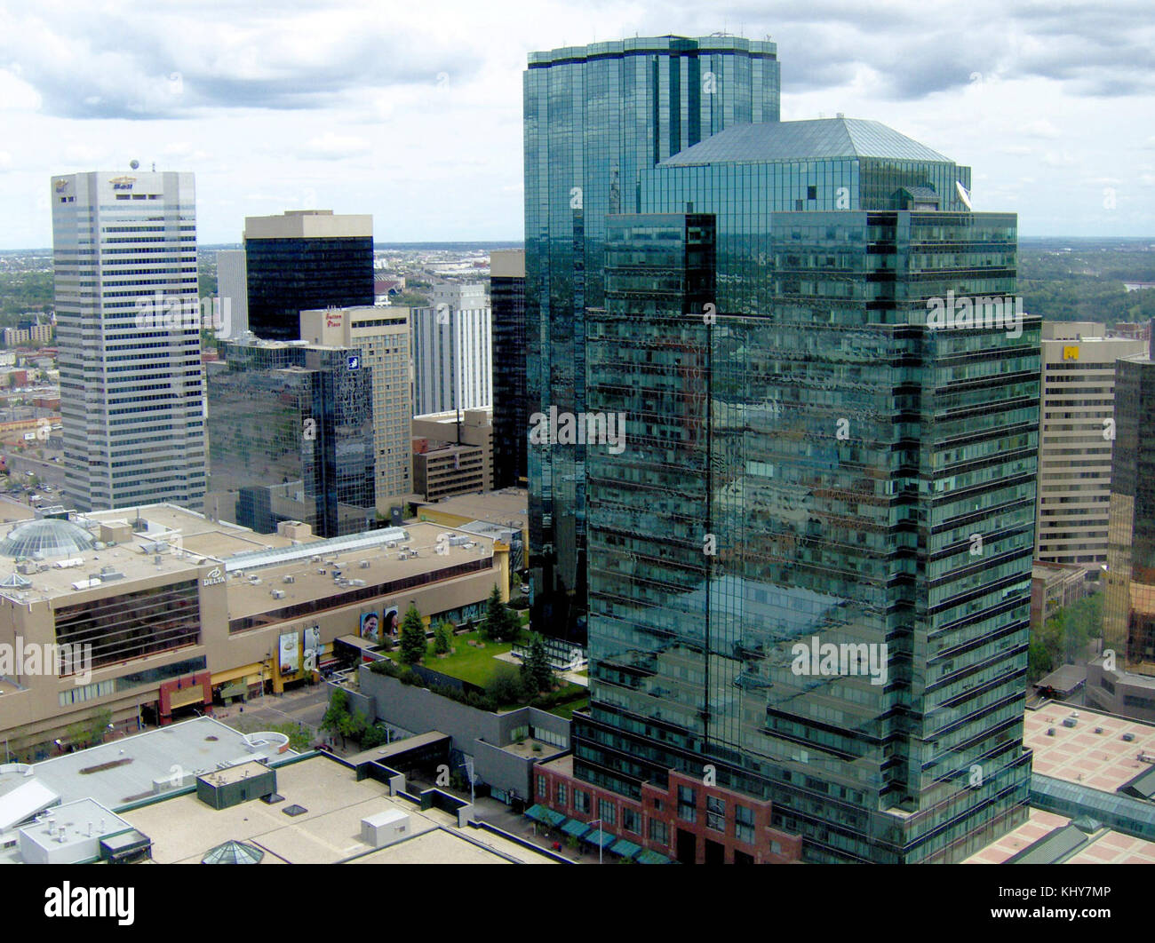Edmonton central business district hi-res stock photography and images ...