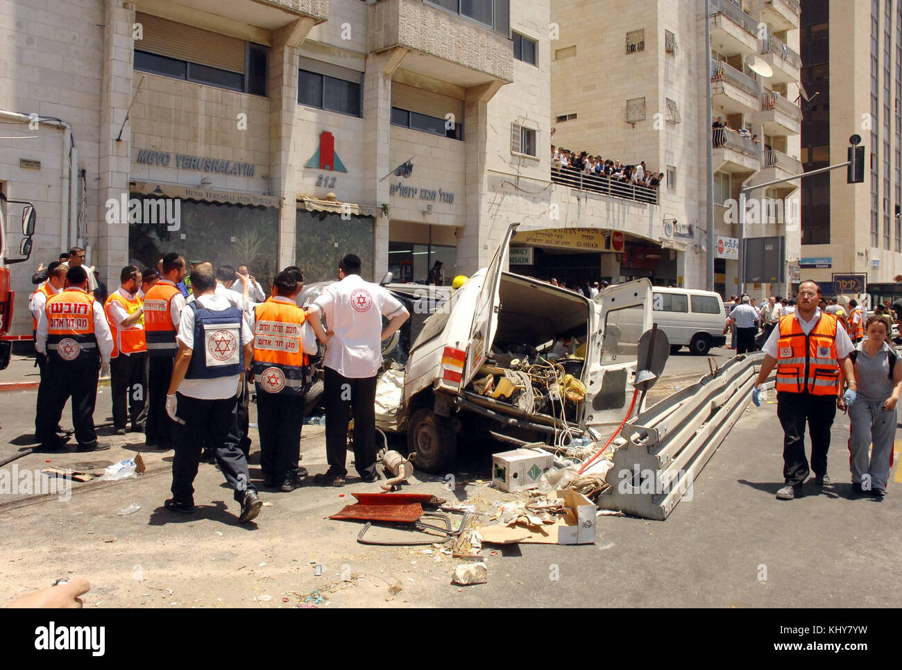 Jerusalem Bulldozer rampage 03 Stock Photo - Alamy