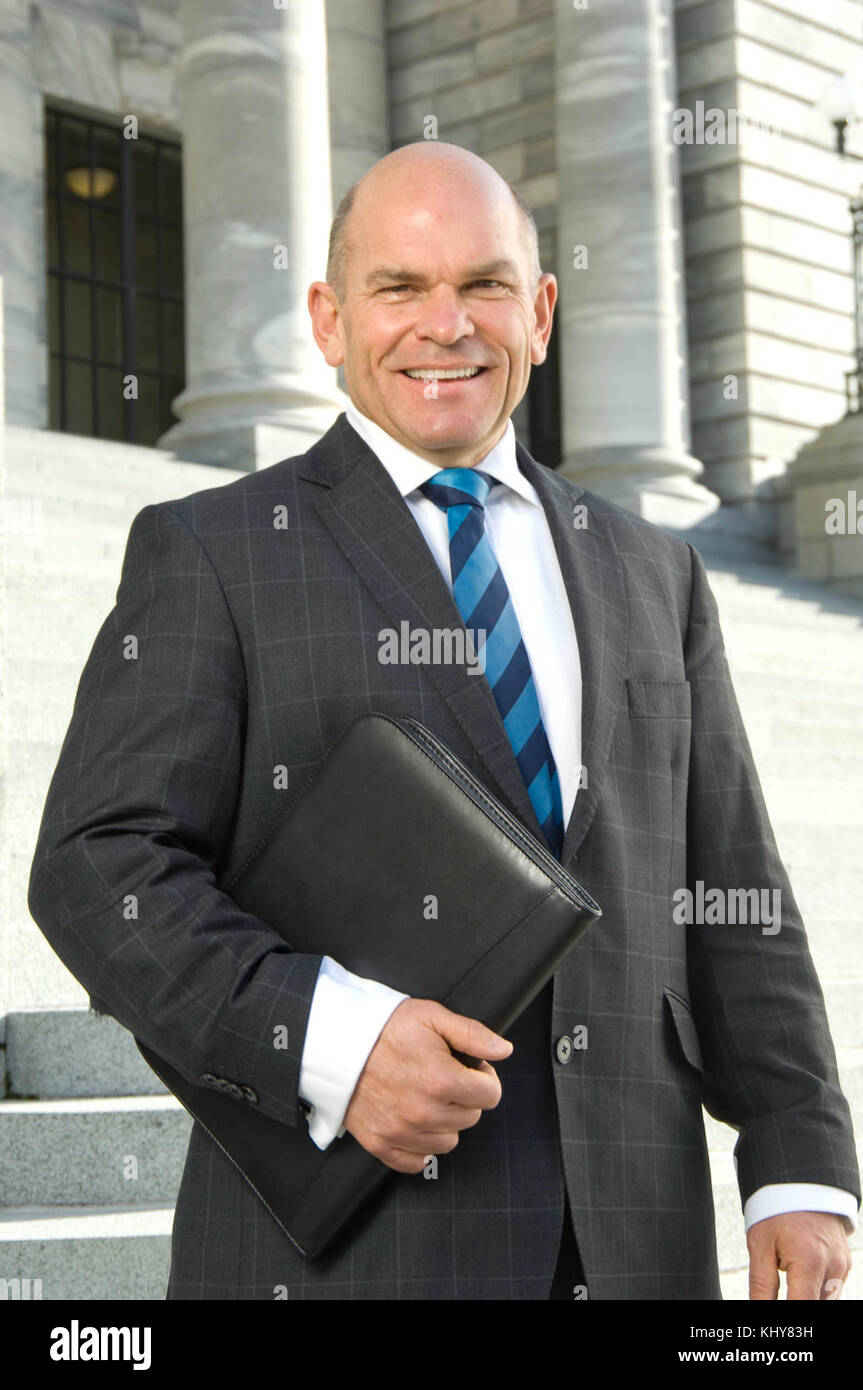 Rodney Hide at parliament Stock Photo - Alamy