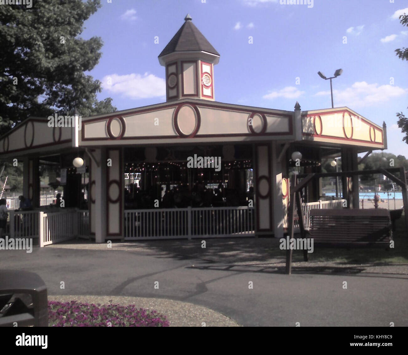 Tuscora Park Carousel New Philadelphia Ohio 081808 Stock Photo - Alamy