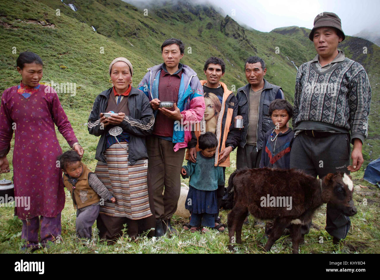Family of Cheese Producers Stock Photo - Alamy