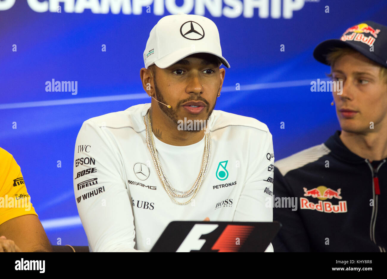 Formula One USA Grand Prix - Previews and Preparations Featuring: Lewis ...