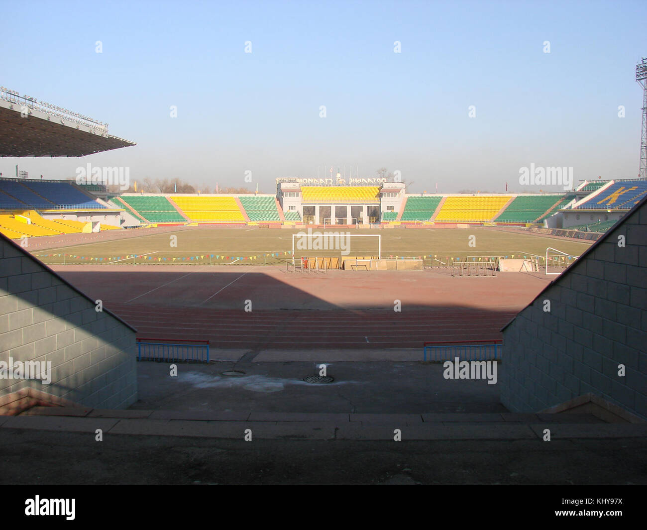 Central stadium Almaty-2 Stock Photo - Alamy