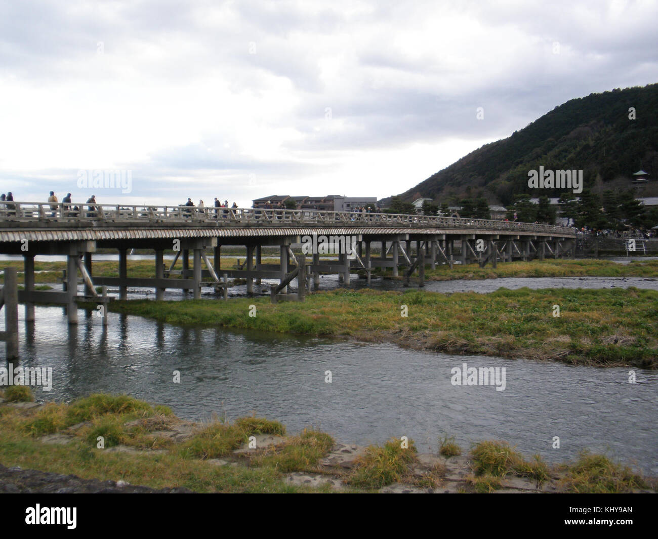 Togetsukyo Bridge in Arashiyama, Kyoto Stock Photo - Alamy