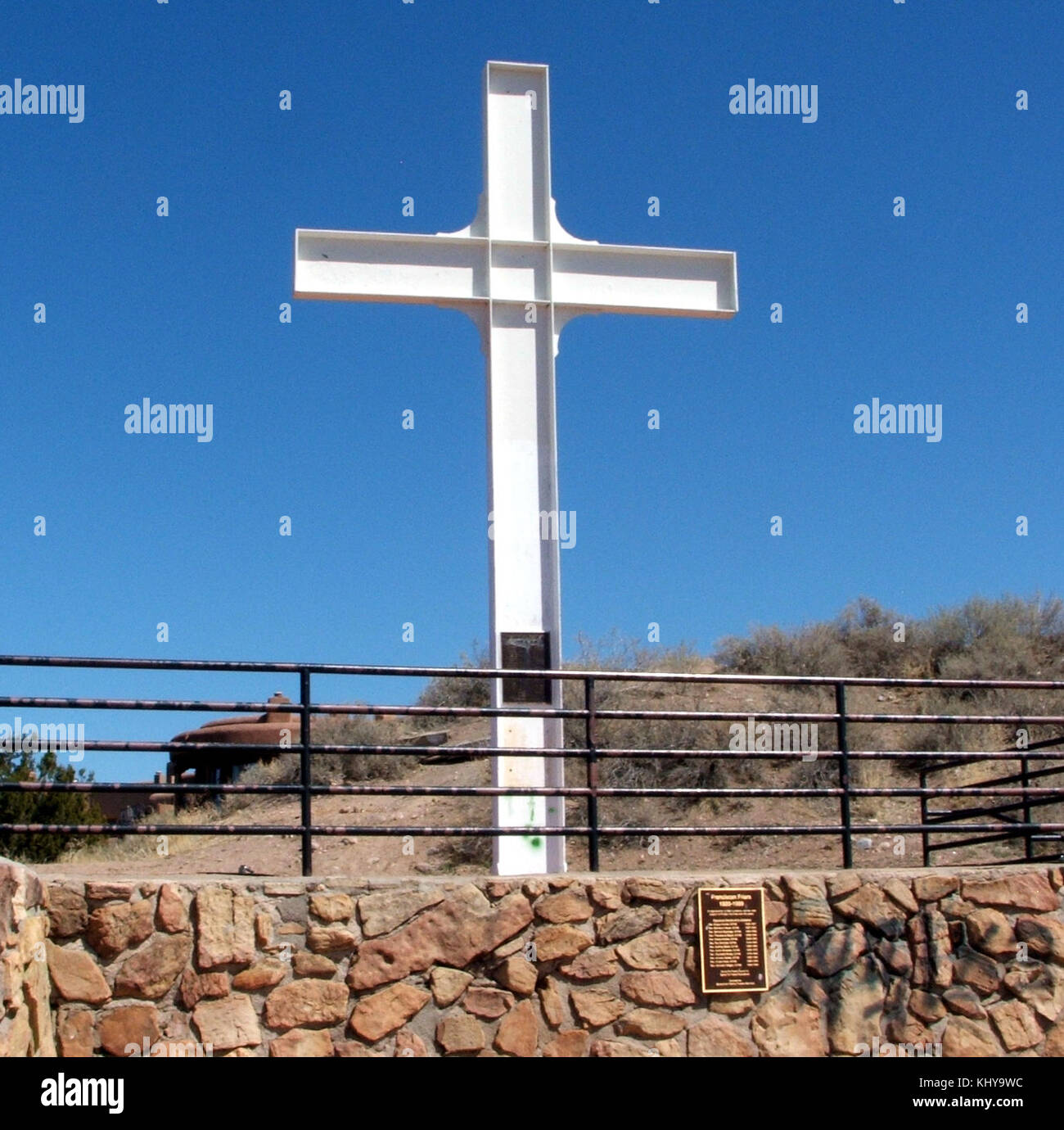 Santafe cross martyrs Stock Photo - Alamy