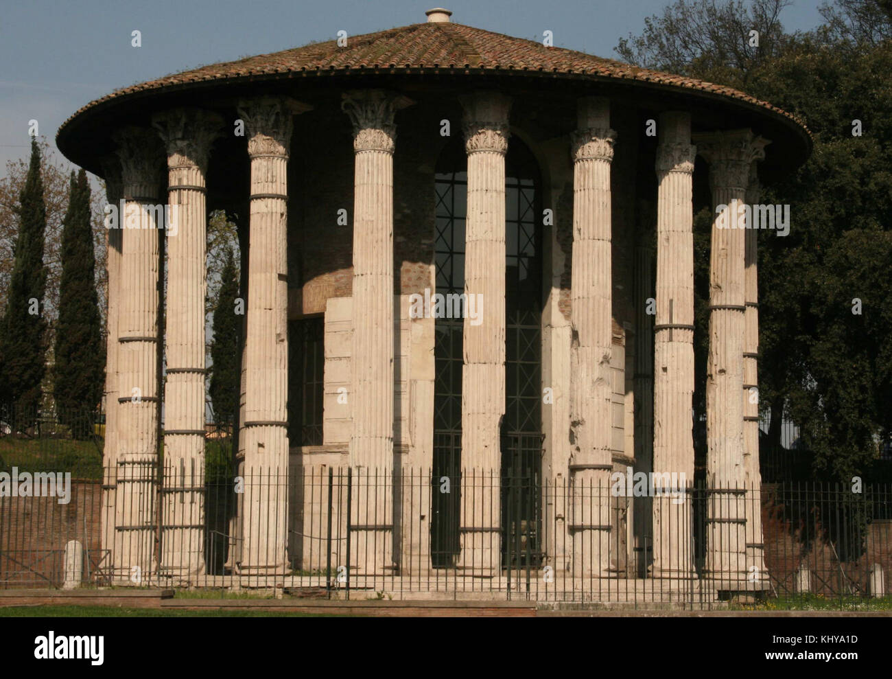 Temple of Hercules Stock Photo - Alamy