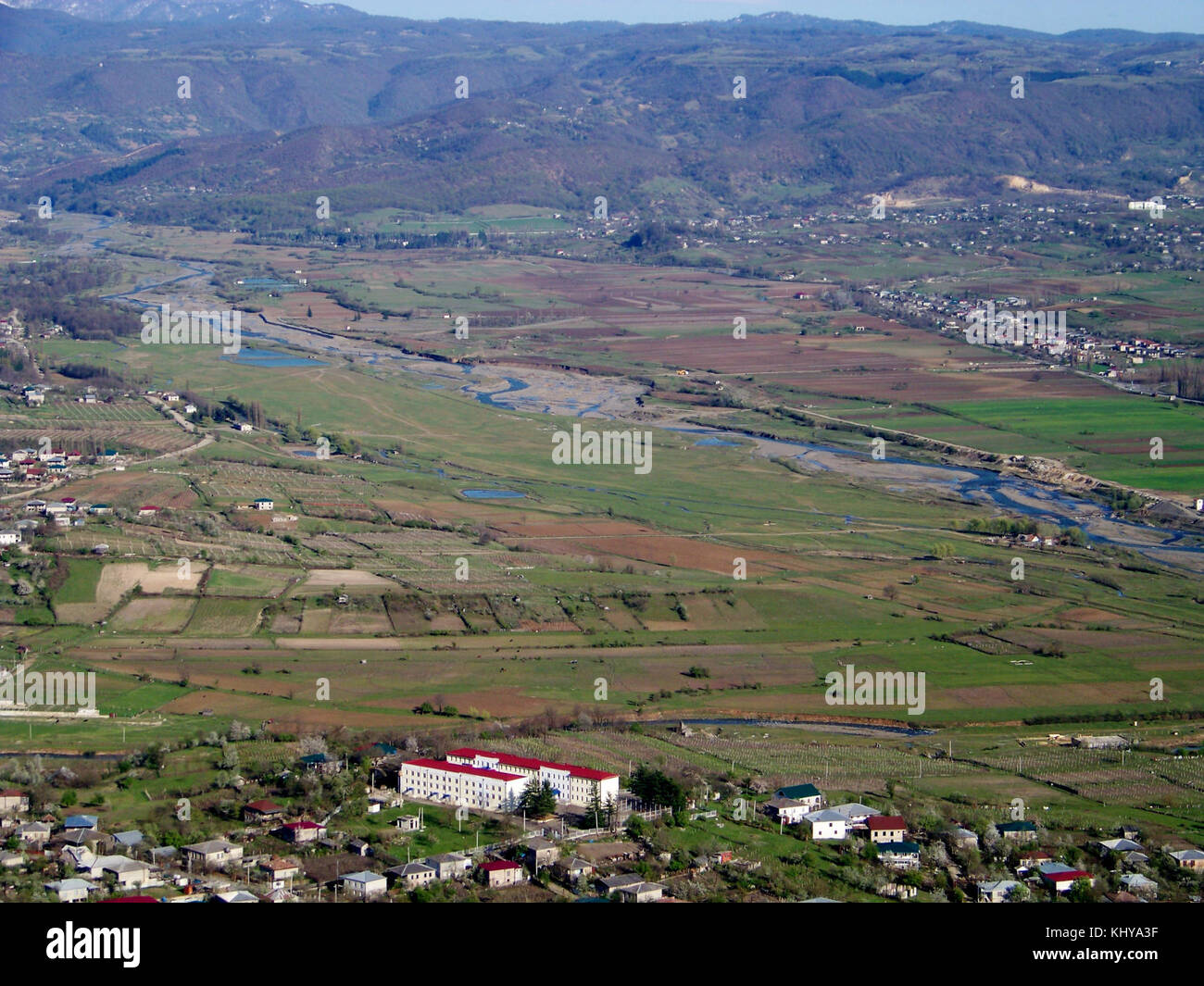 River kvirila at sachkhere .(A Stock Photo - Alamy