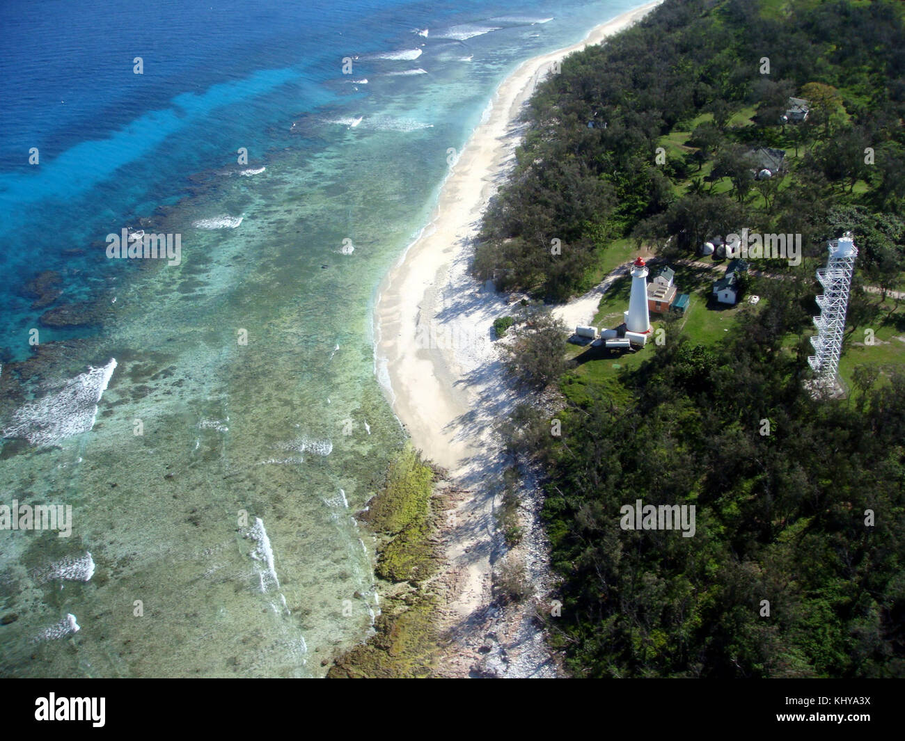 Australia lei lighthouse Stock Photo - Alamy